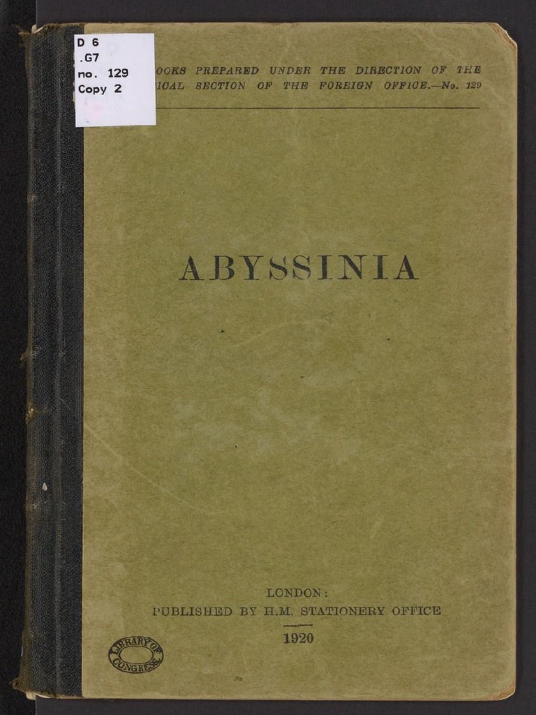 Abisinia Ocred PDF | PDF | Ethiopia | Nature