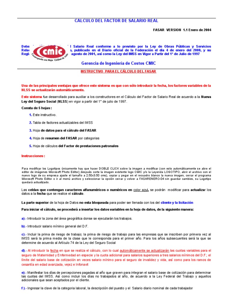 003 FASAR Cmic | PDF | Salario mínimo | Salario