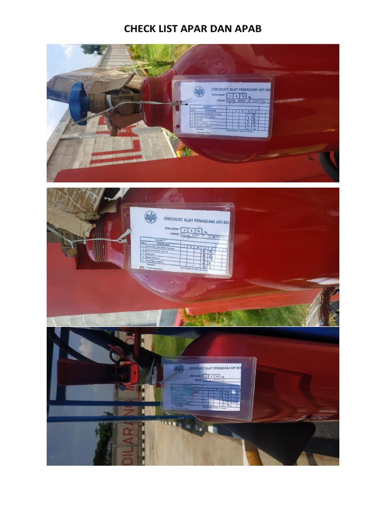 Checklist Apar Dan Apab | PDF