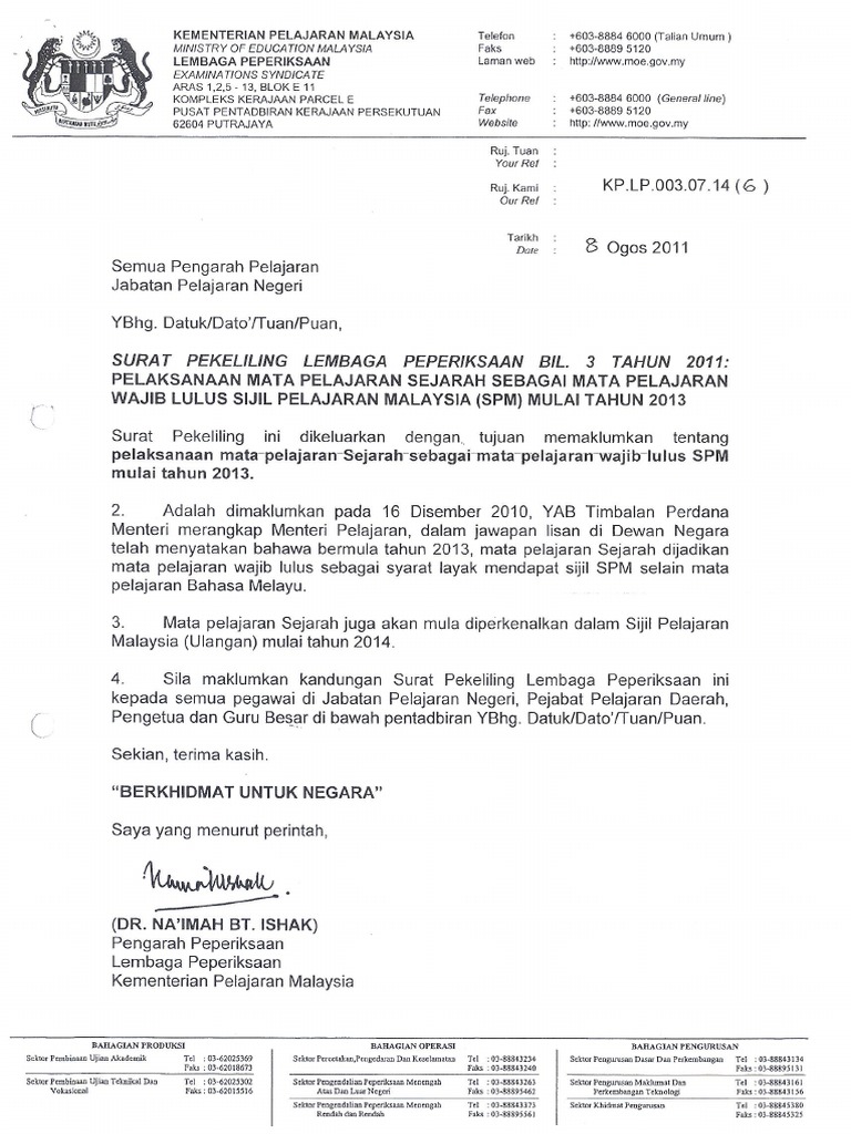 SPM Sejarah Wajib Lulus | PDF