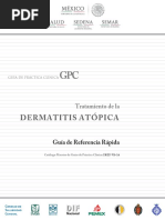 Tratamiento Dermatitis Atópica GPC | PDF | Alergia | Inmunología