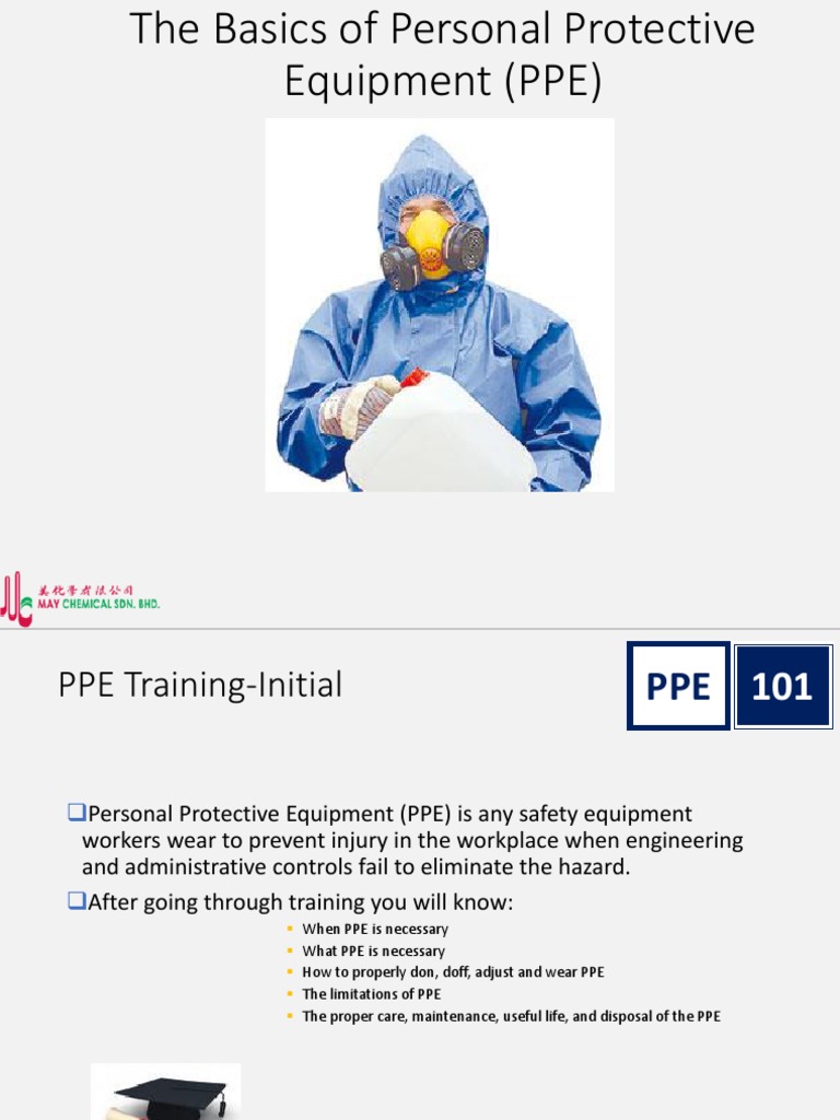Ppe Training | PDF | Personal Protective Equipment | Safety