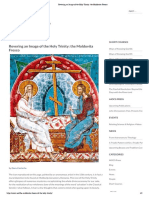 Rublev's Holy Trinity Icon Explained | PDF | Icon | Trinity