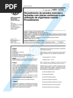 NBR 13753 - 1996 - Revestimento Piso | PDF | Argamassa (alvenaria ...