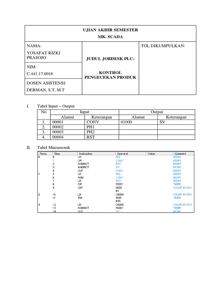 Laporan Pengecekan Produk | PDF