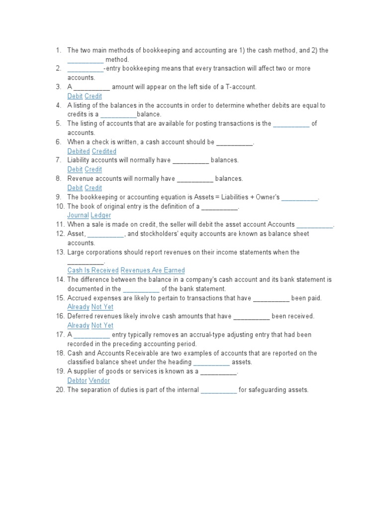 Exercise 7 - Financial Statements PDF | PDF