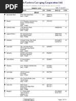 VRL Logistics Branch List 2023 | PDF