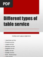 Module 1 (Table Appointment) | PDF | Tableware | Spoon