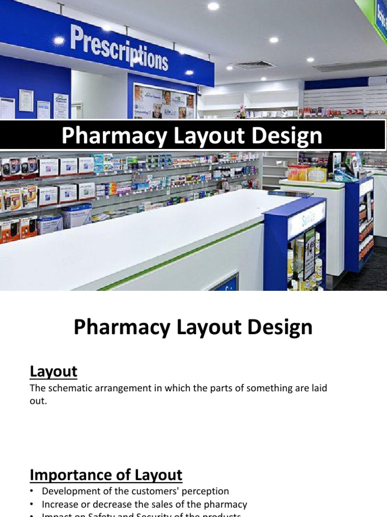 Pharmacy Layout Design | PDF | Retail | Marketing