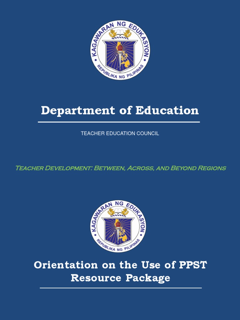 PPST Resource Package, Edited | PDF | Teachers | Educational Assessment