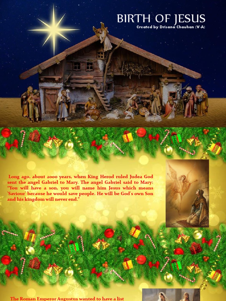 Christmas Story PDF | PDF | Nativity Of Jesus | Biblical Magi