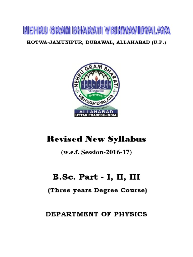 BSC Physics | PDF | Nuclear Physics | Waves