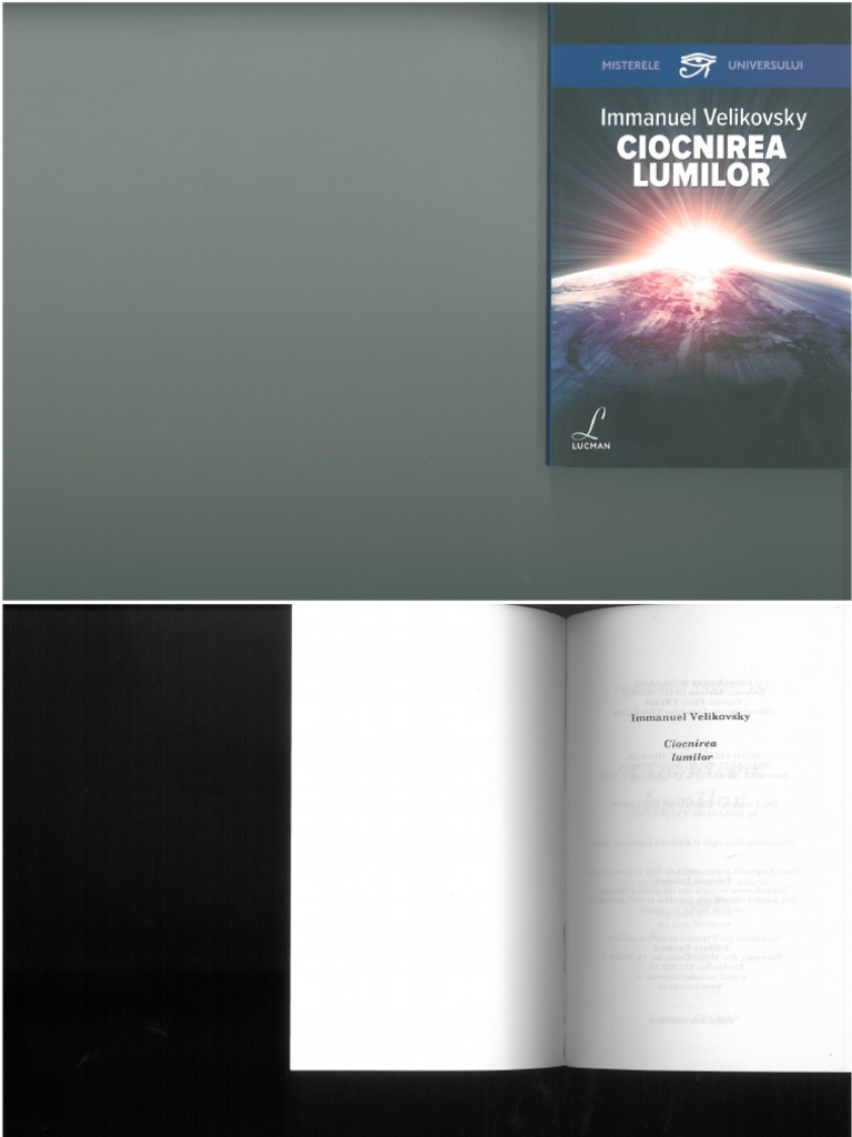 Ciocnirea Lumilor, I. Velikovsky | PDF