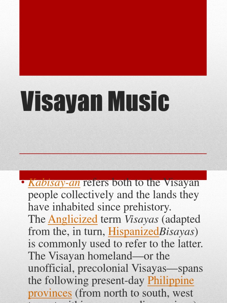 Visayan Music 7.pptx | Philippines | Entertainment (General)