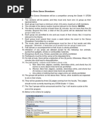 Mechanics For Group Dance Competition | PDF | Dances | Recreation
