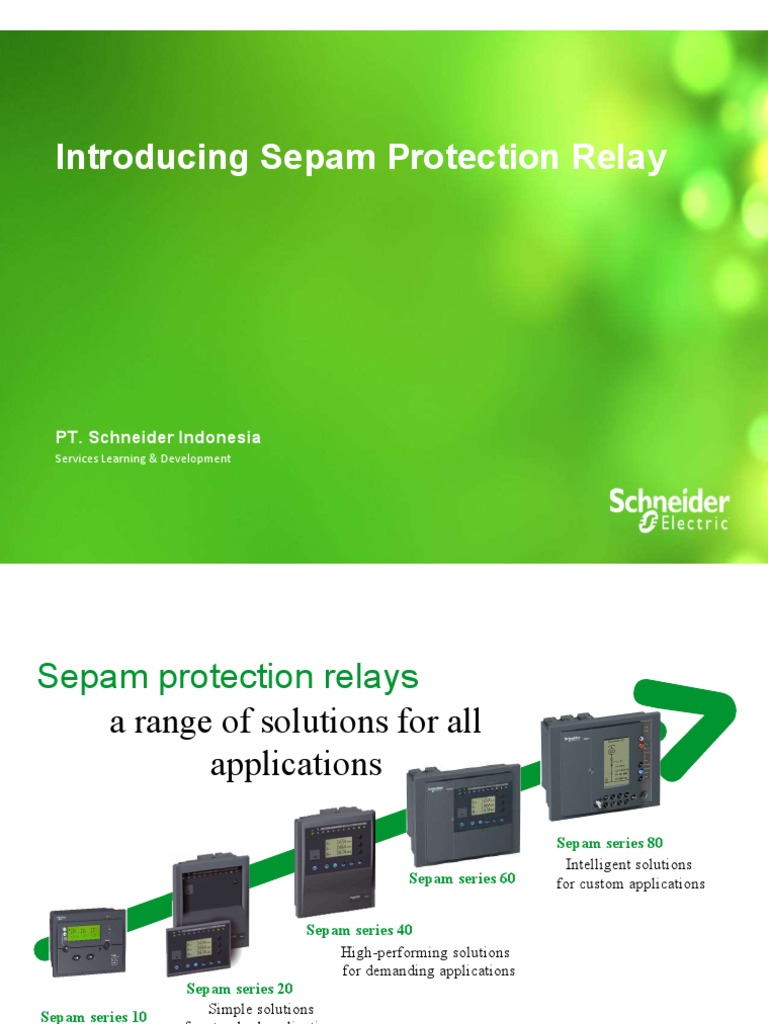 Introducing Sepam - R1 | PDF | Modularity | Computer Network