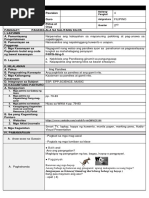 Detailed Lesson Plan - Paggamit NG Pandiwa | PDF