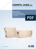 Polycold Edwards Data Sheet Maxcool 4000H | PDF | Vacuum | Water Vapor