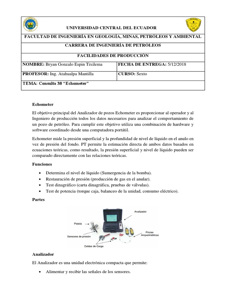 Consulta 12-Echometer | PDF | Presión | Ingeniería