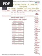 12 Zodiac Signs or Rashis & Their Lord Planets in Vedic Astrology or ...