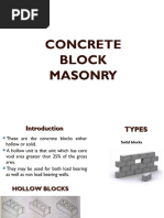 Existing Standards For Chbs and CHB Wall Construction in The ...