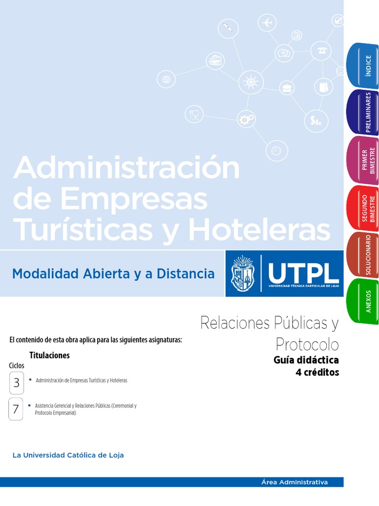Utpl-Tnht004 PDF | PDF | Maestros | Relaciones públicas
