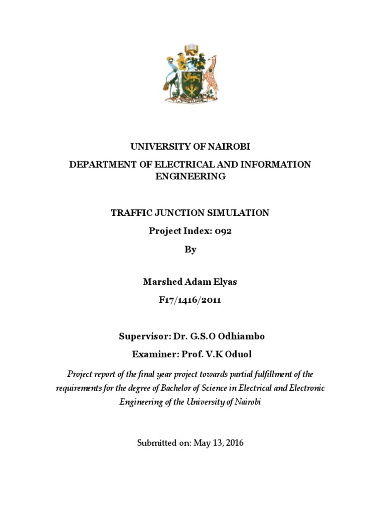 TRAFFIC JUNCTION SIMULATION-project | PDF | Traffic | Traffic Light
