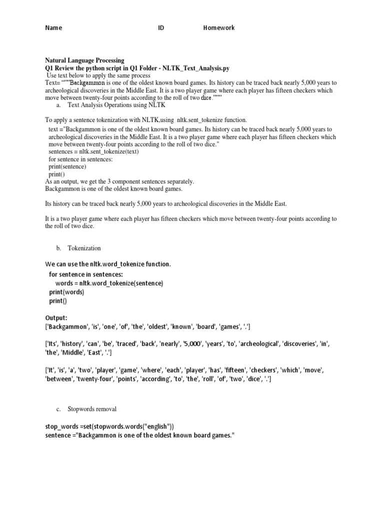 Natural Language Processing | PDF | Accuracy And Precision | Data Analysis