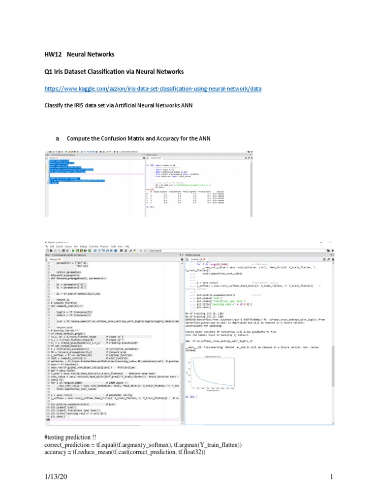 Home Work | PDF | Receiver Operating Characteristic | Statistical Analysis