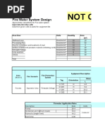 Water Demand Calculation | PDF | Oil Refinery | Fire Sprinkler System