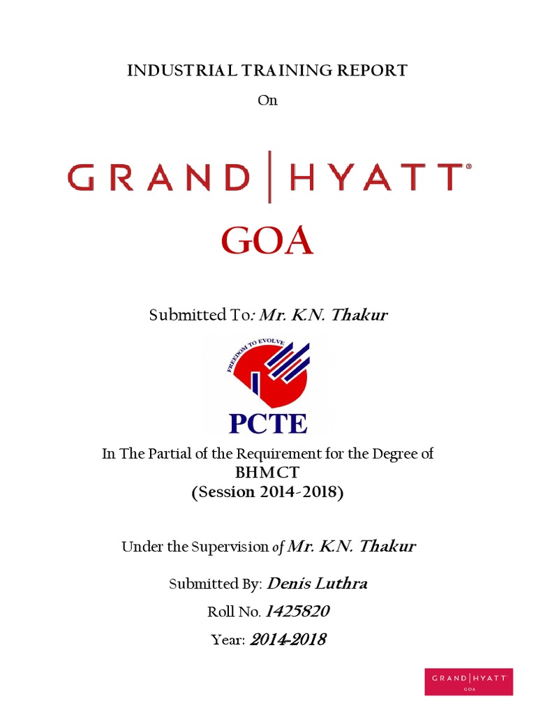 Grand Hyatt PDF | PDF | Hotel And Accommodation | Business