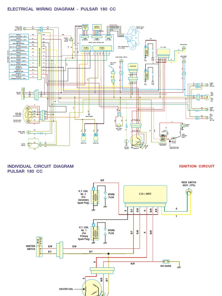 Pulsar Ii-Electrical Diagrams | PDF