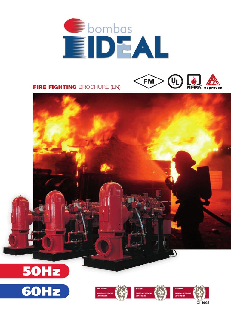 Fire Pump System Brochure | PDF | Pump | Engines