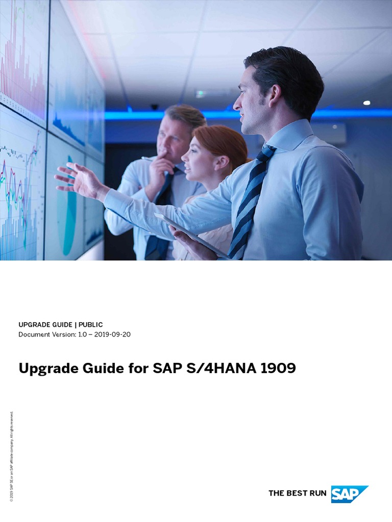 SAP S4HANA Upgrade 1909 UPGR - OP1909 | PDF | Sap Se | Business Process