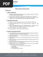 AHU Design Basics | PDF | Mechanical Fan | Steam