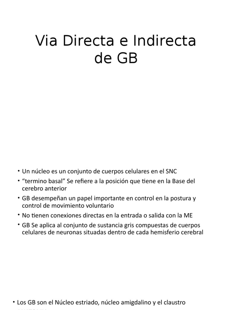 Anatomía y Función de los Ganglios Basales | PDF | Ganglios basales ...