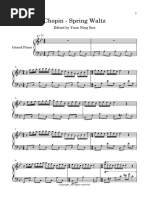 Chopin - Spring Waltz | PDF