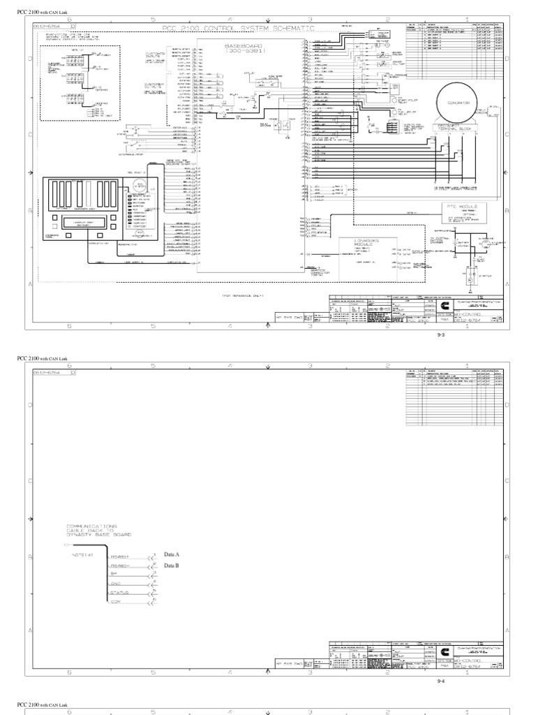 Cummins Power Generation PCC2100 Control System Schematic.pdf ...