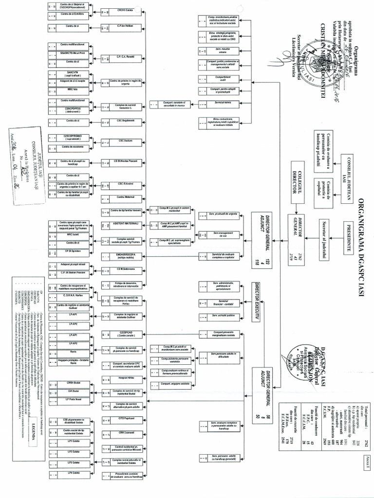 Organigrama DGASPC IASI 10062016 PDF | PDF