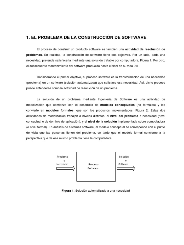 El Proceso de La Construccion Del Software | PDF | Ciclo de vida de la ...