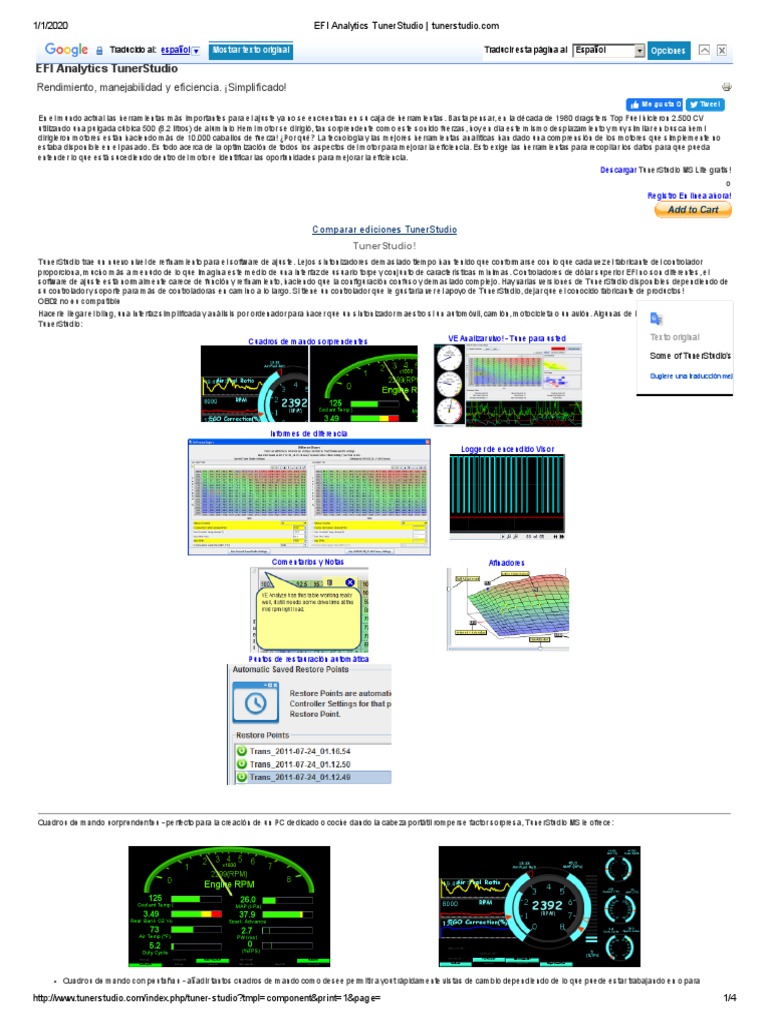 TunerStudio - Tunerstudio | PDF | Sensor | Aluminio