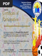 Certificate INTRAMS | PDF