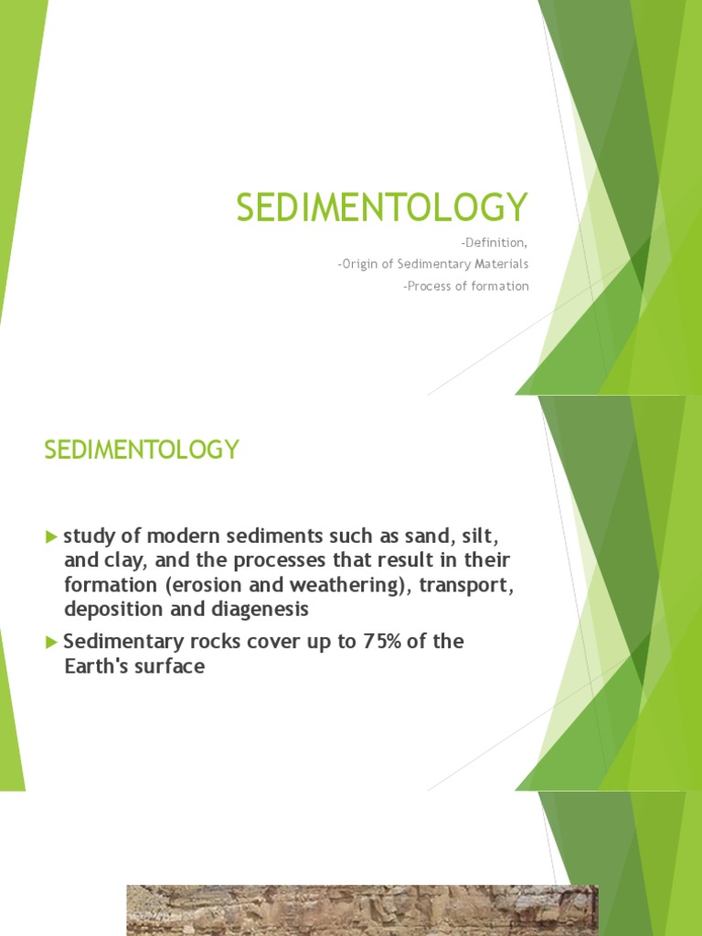 Engineering-Geology - SEDIMENTOLOGY | PDF | Clastic Rock | Sedimentary Rock