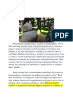 Travelogue (Filipino) | PDF