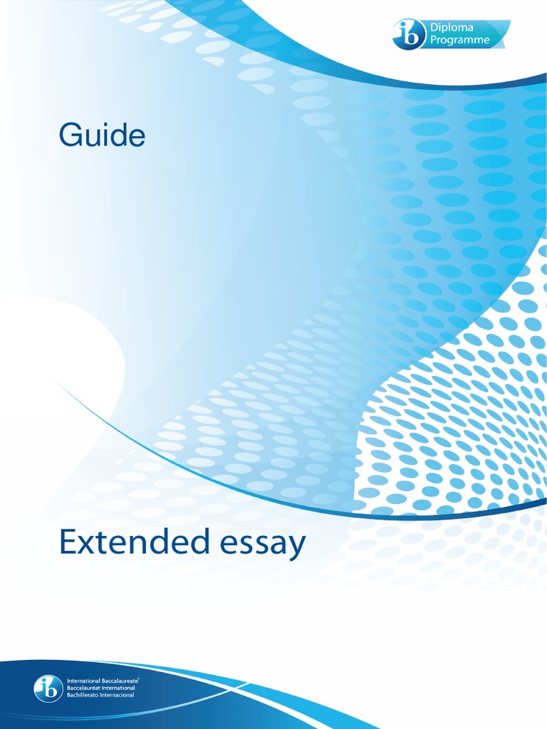 Guide Extended Essay en PDF | PDF | Curriculum | Learning