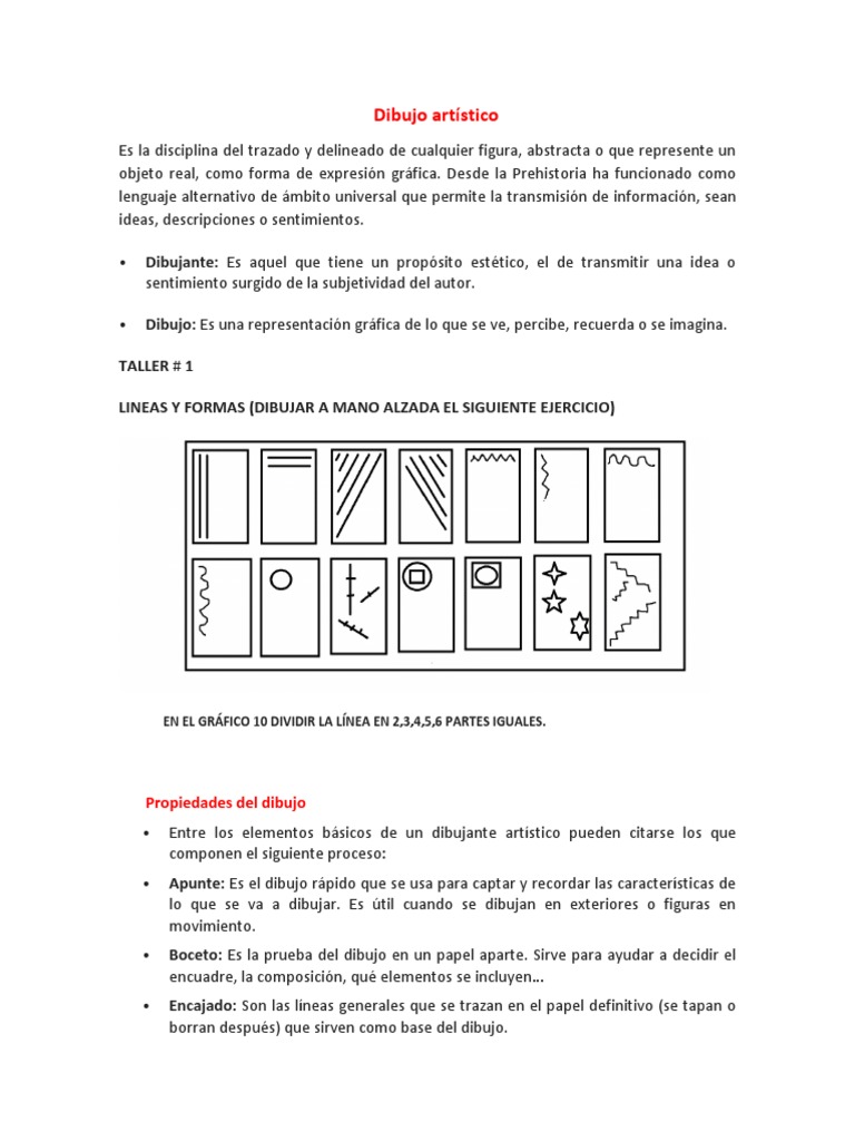 Materia Dibujo Artístico | PDF | Pintura de paisaje | Naturaleza muerta