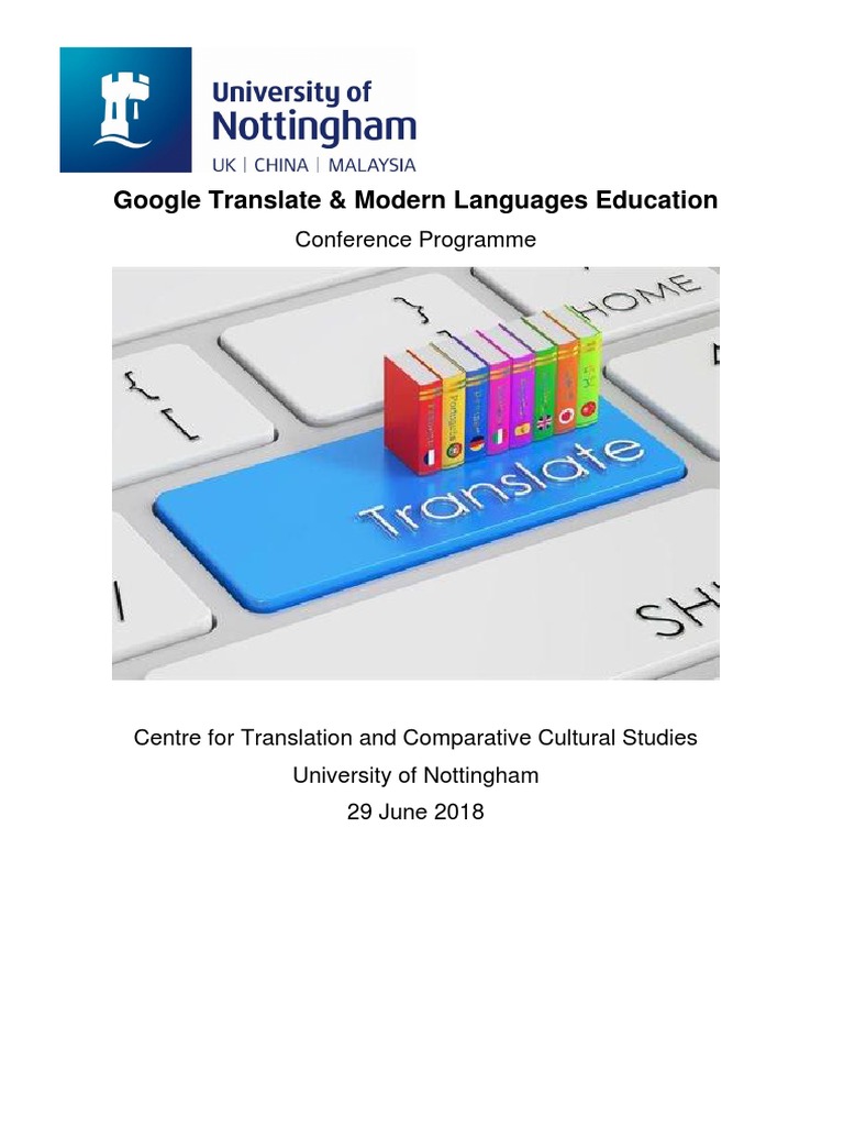 Google Translate Programme | PDF | Translations | Second Language ...