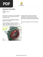 All Ceiling Fan Winding Data PDF Download | PDF | Electrical ...