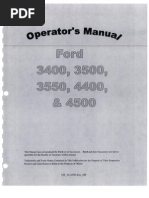 Ford 3000 Tractor Service Manual | PDF