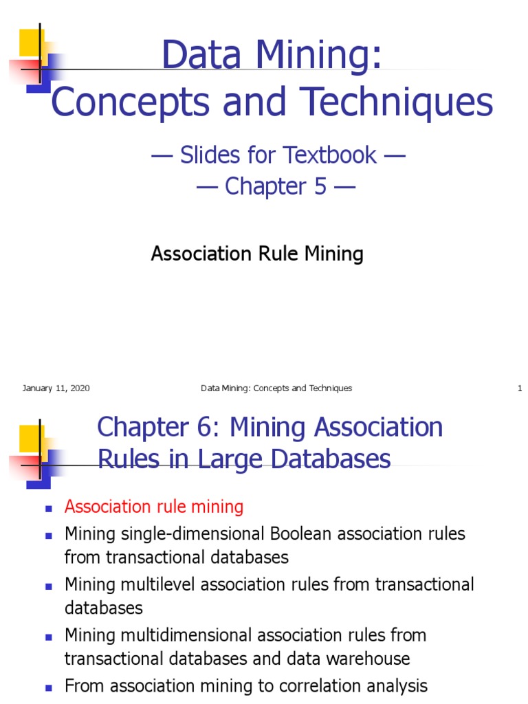 Web Minng - Mining Association Rules in Large Databases | Download Free PDF | Information ...